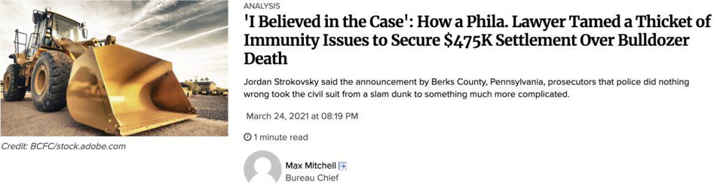 Attorney Bio: About Jordan Strokovsky's Experience